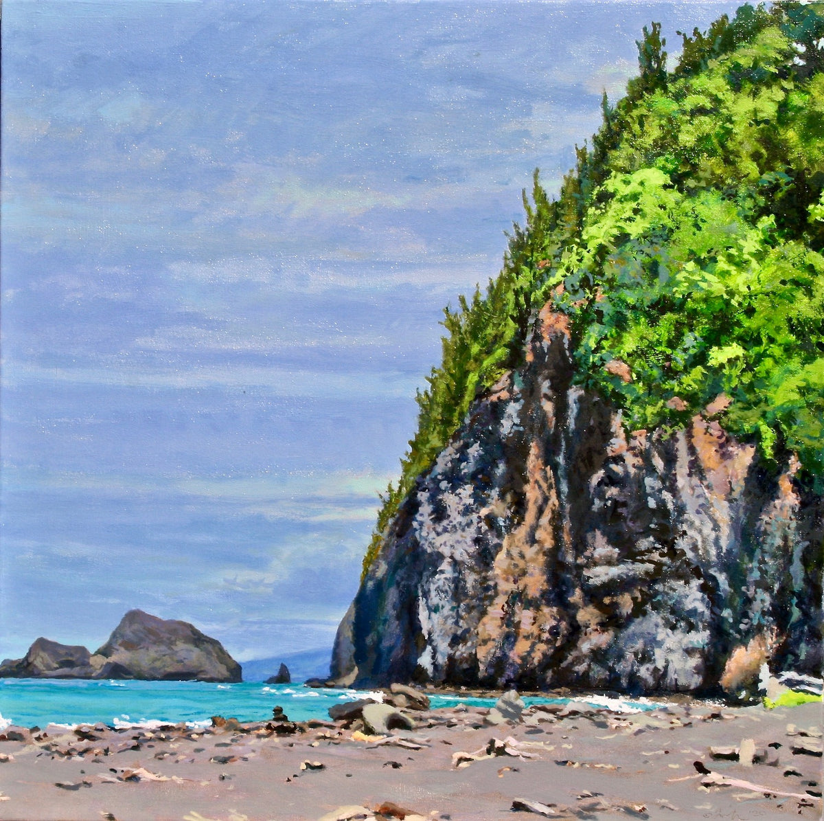 Bluffs at Pololu by Peter Loftus | Tiffany's Art Agency